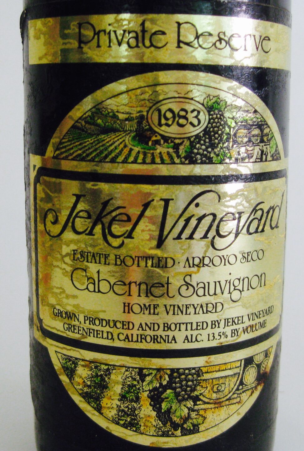 1983 Jekel Vineyard Cabernet Sauvignon | John Mahoney Drinks Wine